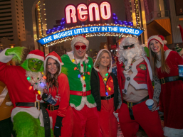 SANTA CRAWL GROUP PHOTO UNDER THE RENO ARCH RETURNS THIS YEAR! - Crawl ...